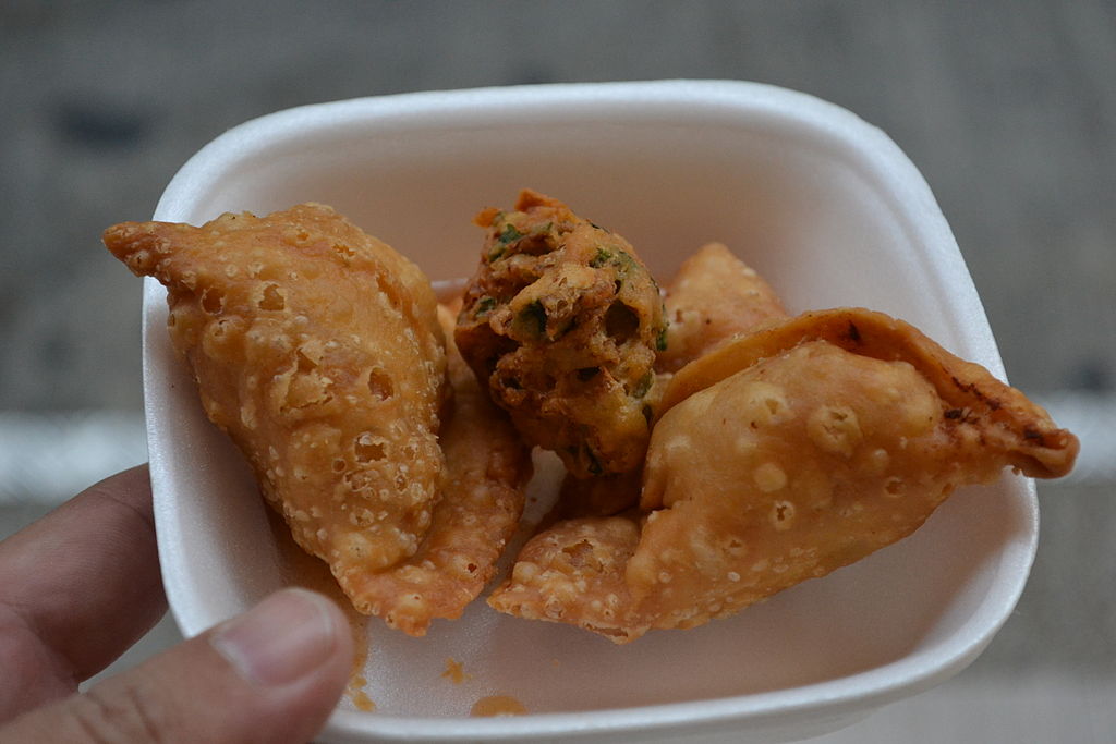 Samosas_2_pieces_and_pakora_1_piece - RVCJ Media