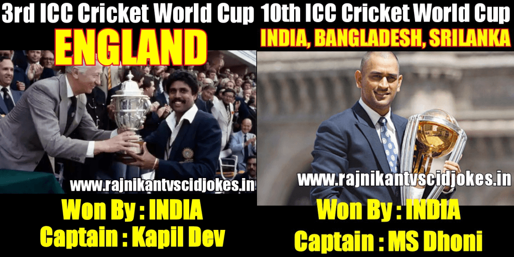 History Of 10 ICC Cricket World Cups At A Glance - RVCJ Media