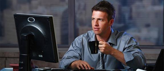 man-working-business-at-night - RVCJ Media