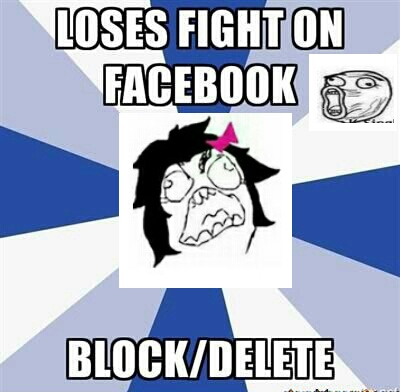 Facebook Fight Meme