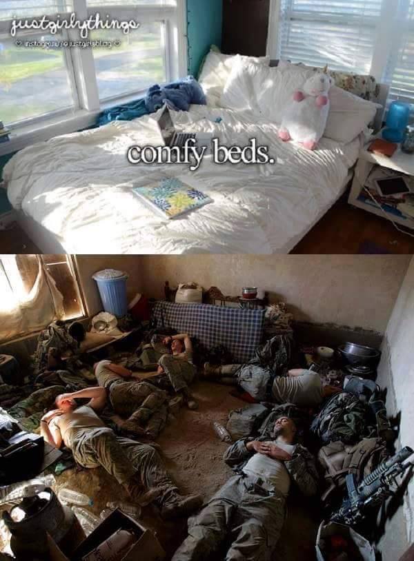 14 Images Describing Difference Between Normal People vs Army People ...