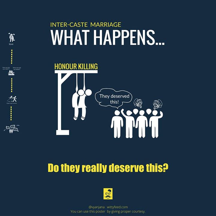6 Illustrations Explaining The Inter-caste Marriage Scene In India ...