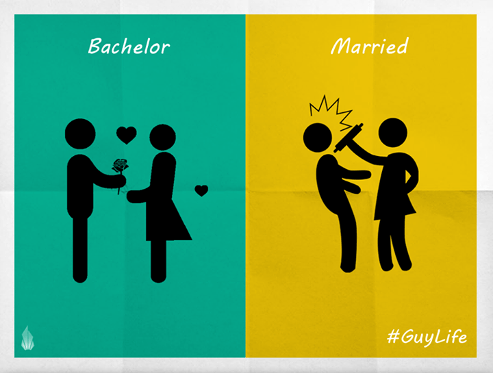 10 Pictures Which Shows The Difference Between Being A Bachelor And ...