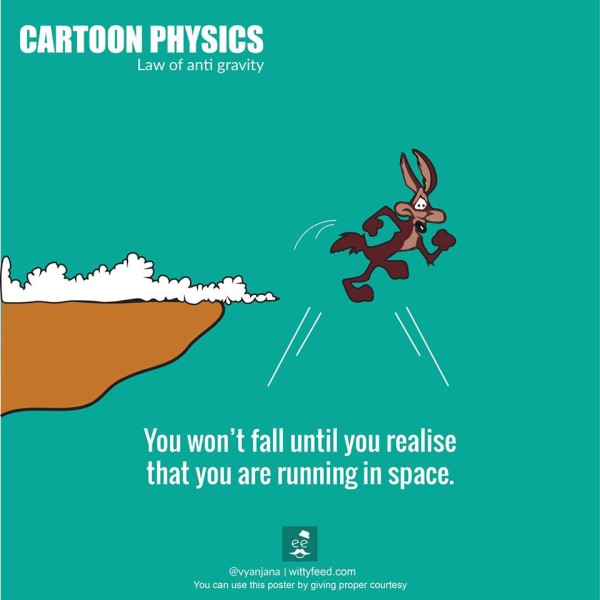These 5 Awesome Cartoon Physics Posters Perfectly Portray Lessons Of ...