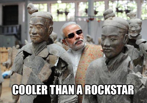 18 Funny Caption Packed Photos Of Narendra Modi Which Will Make You Go ...
