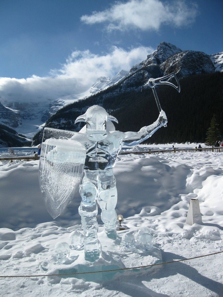badass ice sculpture - RVCJ Media