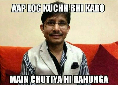14 Funny Captioned Pack Photos Of KRK Which Will Make You Go ROFL ...