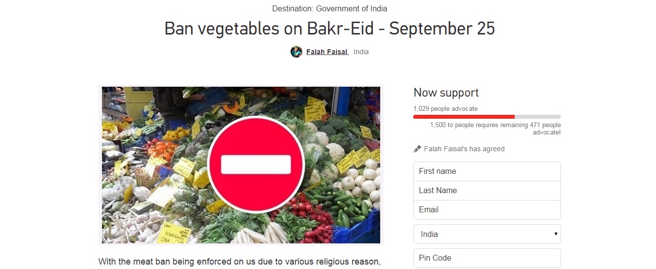 Vegetable ban - RVCJ Media