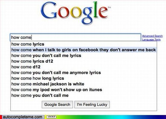 11 Of The Most Funniest Google Auto Complete Fails - RVCJ Media