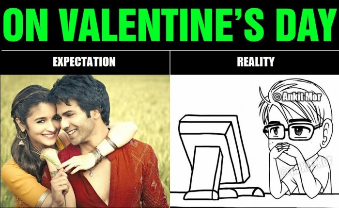 12 Valentine Expectation Vs Reality Memes Tell Us The True Reality Of ...