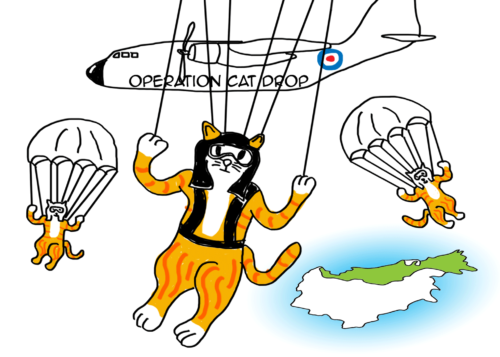 Operation Cat Drop - When Cats Saved The World! - RVCJ Media