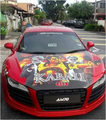 Kabali Fever On Luxury Cars! You 'MUST NOT' Miss These Amazing Kabali ...