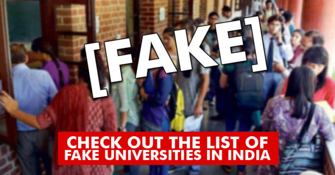 23 Universities & 279 Institutes Found To Be Fake! Check Out If Your ...