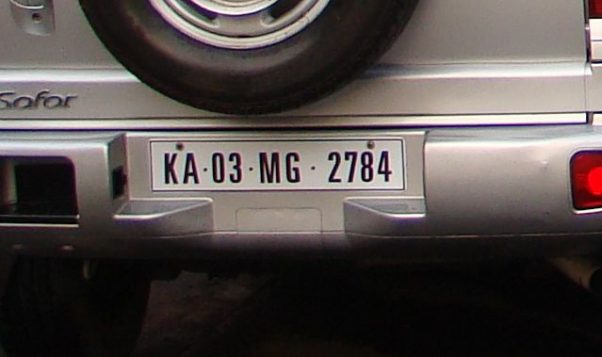 Here's Why Indian Vehicles Have Different Coloured Number Plates ...