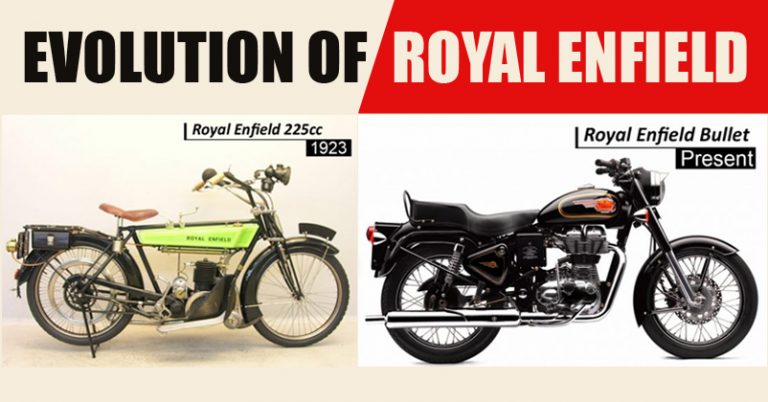 Here's The Evolution Of Royal Enfield Since 1893.!! - RVCJ Media