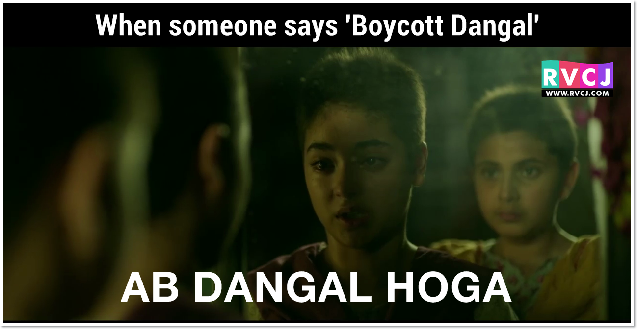 This Dangal Scene Has Become Viral On The Internet! Enjoy RVCJ's ...