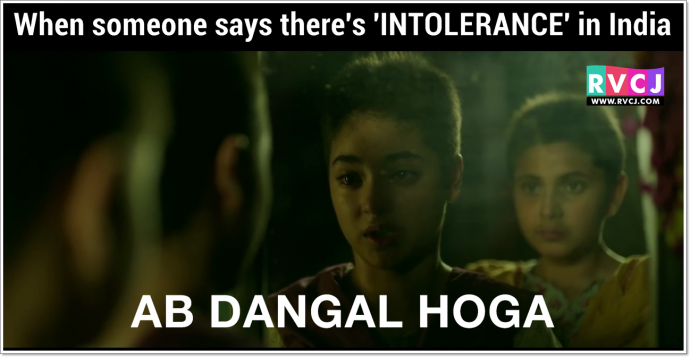 This Dangal Scene Has Become Viral On The Internet! Enjoy RVCJ's ...