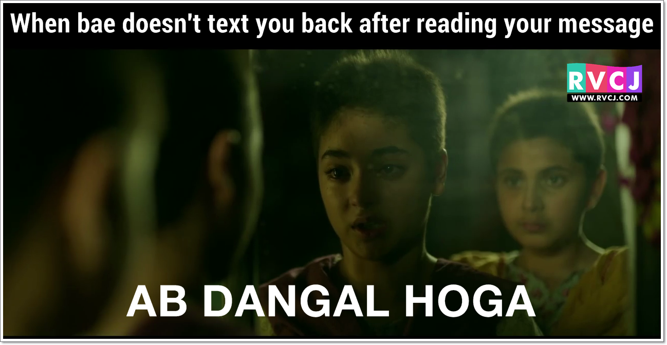 This Dangal Scene Has Become Viral On The Internet! Enjoy RVCJ's ...