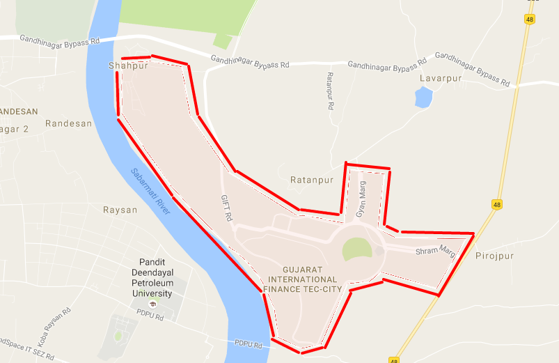 gujarat-international-finance-tec-city-google-maps - RVCJ Media