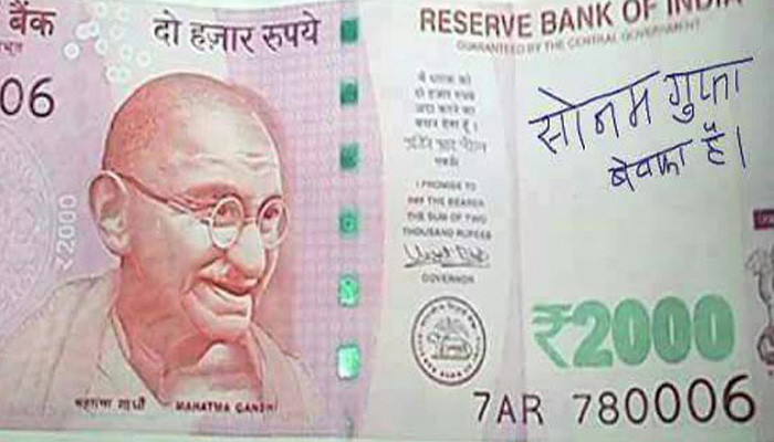 Bewafa Sonam Gupta Is Back On Rs 2000 Note! These Memes Will Make You ...