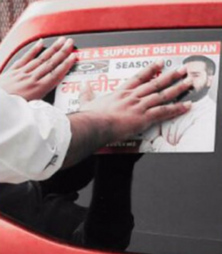 Bigg Boss 10: Rallies & Stickers Of Manveer Gurjar All Across North ...
