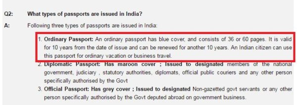 Indian Passport's Color Is Confusing, Blue Or Black? Read To Know What ...