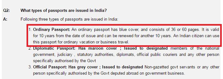 Indian Passport's Color Is Confusing, Blue Or Black? Read To Know What ...