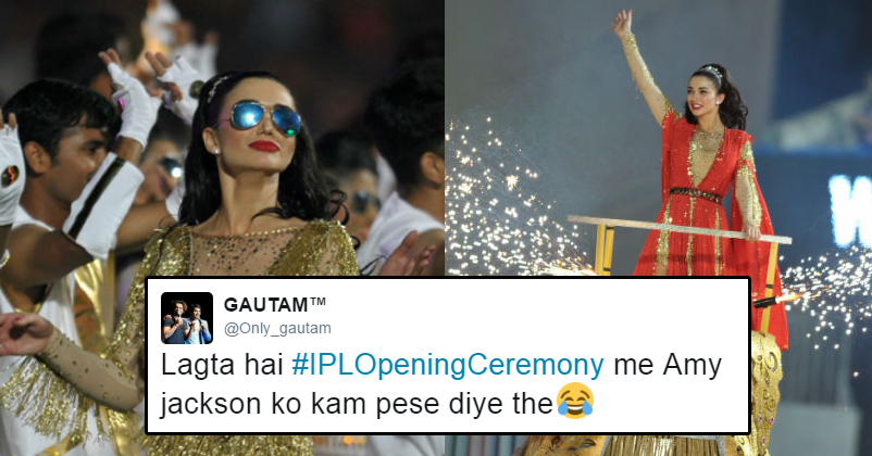 Amy Jackson Trolled On Twitter For Her Dance Performance In IPL! Tweets ...