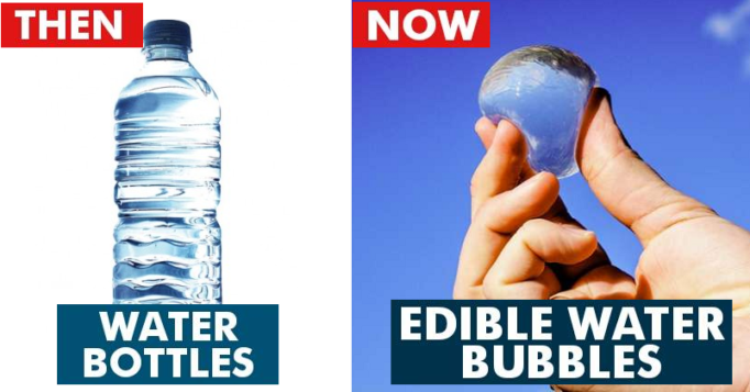 Say No To Plastic Water Bottles! Welcome Edible Water Bubbles Called ...