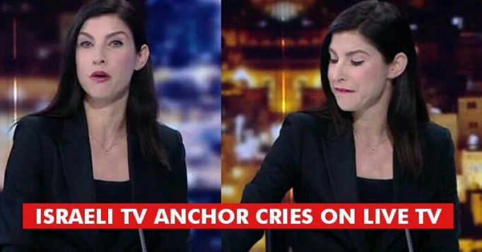 Israeli Anchor Couldn't Control Her Tears On Live TV When She Came To ...