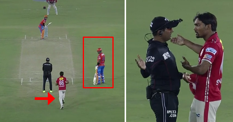 Angry Sandeep Sharma Argues With Umpire Over No Ball! Watch Video ...