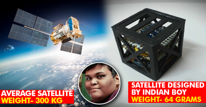 Proud Moment For Indians! 18 Yr Old Designs World's Lightest Satellite ...