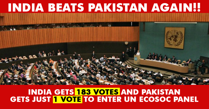 One More Victory For India! Beats Pakistan At The United Nations Too ...