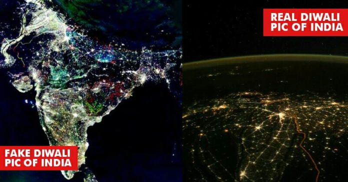 Astronaut Shares India’s Look From Space In Diwali & Twitter Is Loving ...