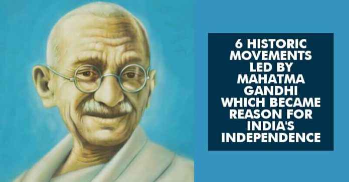 6 Movements By Gandhi That Led India On The Path Of Independence - RVCJ ...