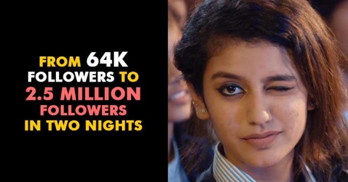 Priya Reaches 1 Million Followers On Instagram In Record Breaking Time ...