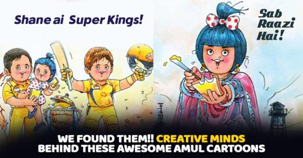 Ever Thought Who Is Behind The Amul Creative Cartoons? Know About Them ...