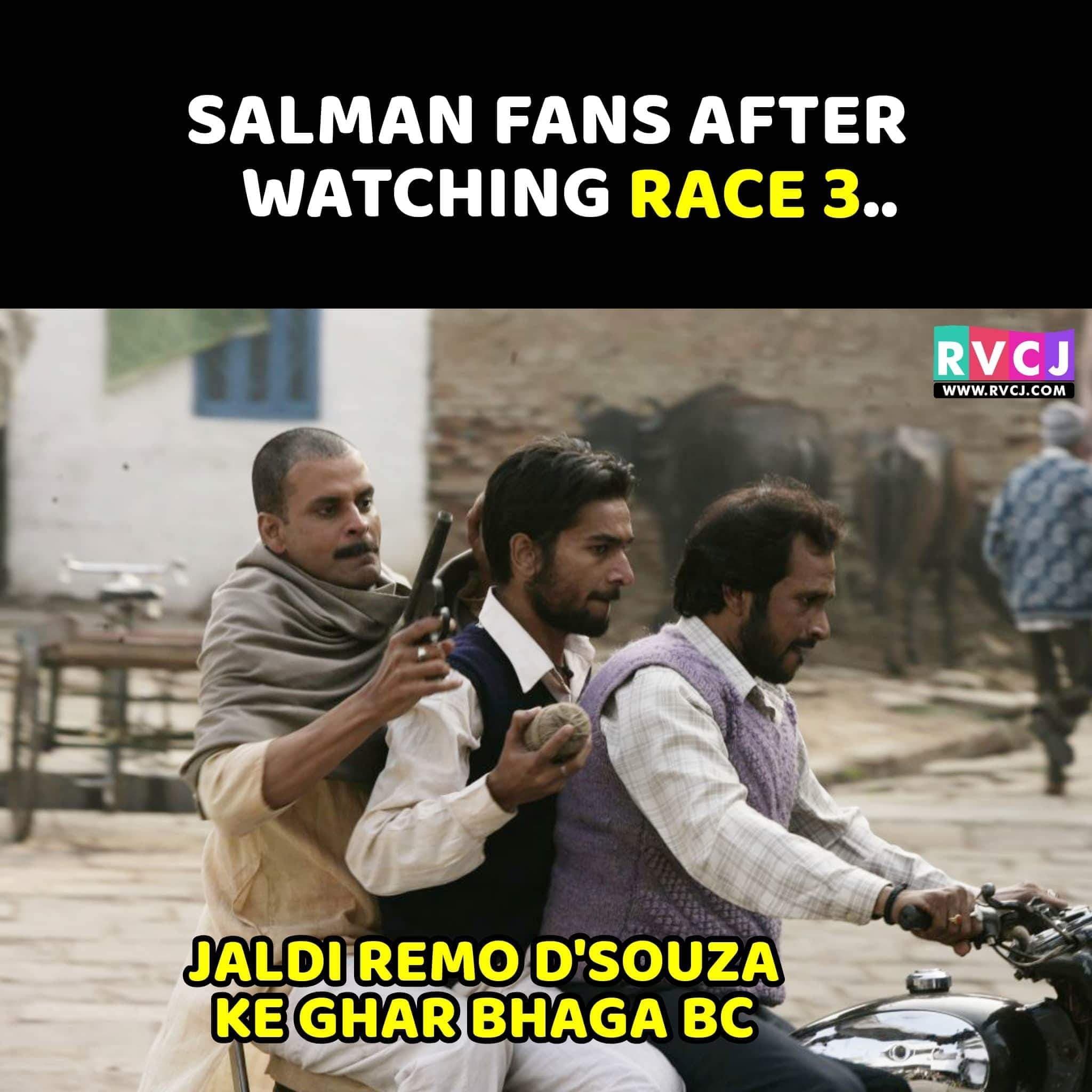 Trollers Trolled Race 3 With Hilarious Memes. These Will Make Your Day ...