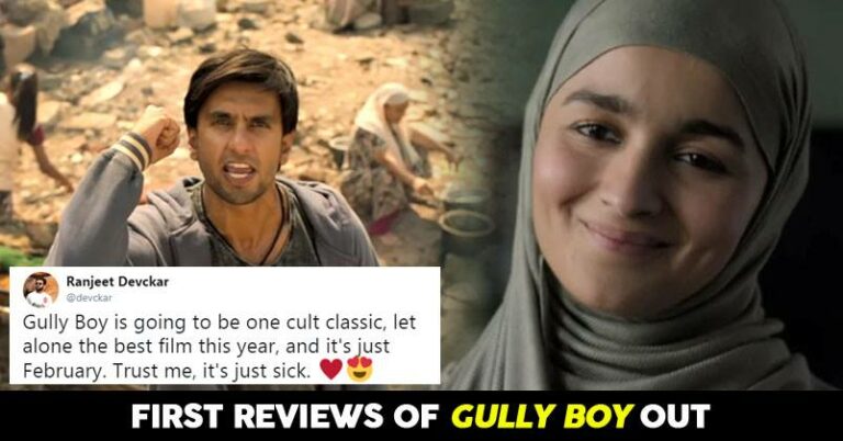 First Review Of Gully Boy Is Here, Critics And Fans Are Praising It ...
