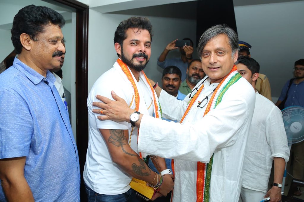 Has Sreesanth Quit BJP And Joined Congress? This Is How The Cricketer ...