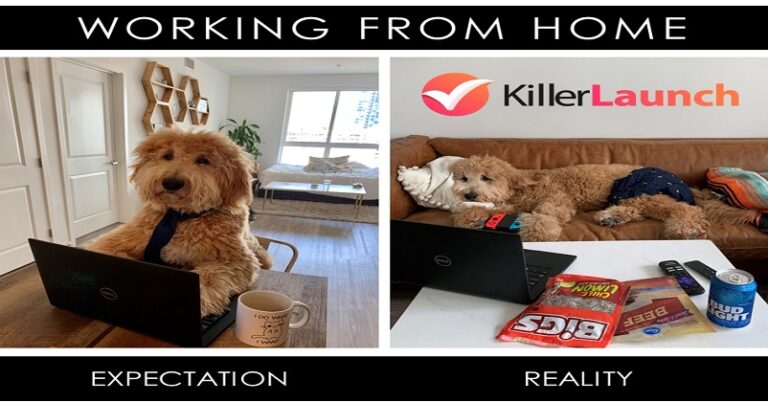 Work From Home: Expectations vs Reality: By KillerLaunch.com - RVCJ Media