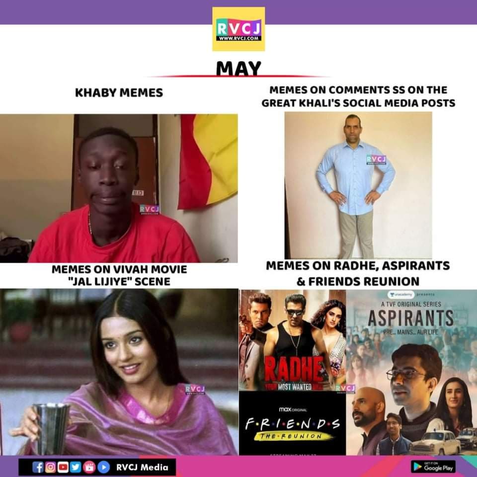 Meme Trends Of 2021 Month-Wise That Went Viral On Social Media & Made ...