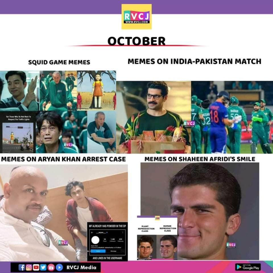 Meme Trends Of 2021 Month-Wise That Went Viral On Social Media & Made ...