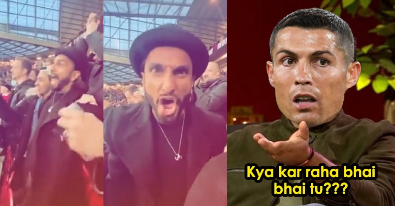 Ranveer Singh’s Cringe Pro Max Reaction On Ronaldo’s Hat-Trick Sparks ...