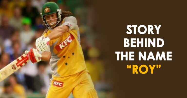 Why was Andrew Symonds called Roy - RVCJ Media