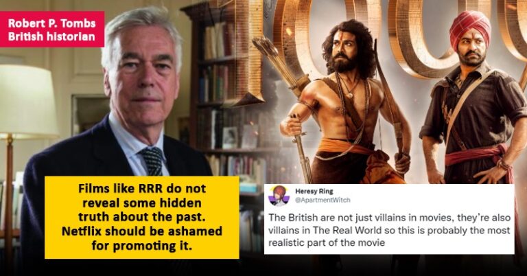 Historian Calls RRR Dishonest Portrayal Of Britishers - RVCJ Media