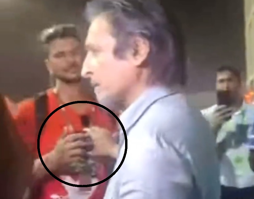 “Aap India Se Honge,” Angry Ramiz Raja Snatches Journo’s Phone After ...