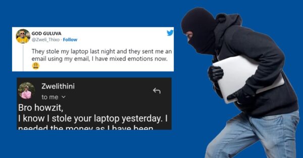 Thief Sends Email To Owner Apologizing For Stealing His Laptop - RVCJ Media