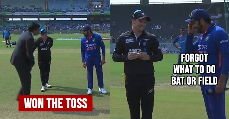 Rohit Sharma Hilariously Forgets What To Do After Winning The Toss ...