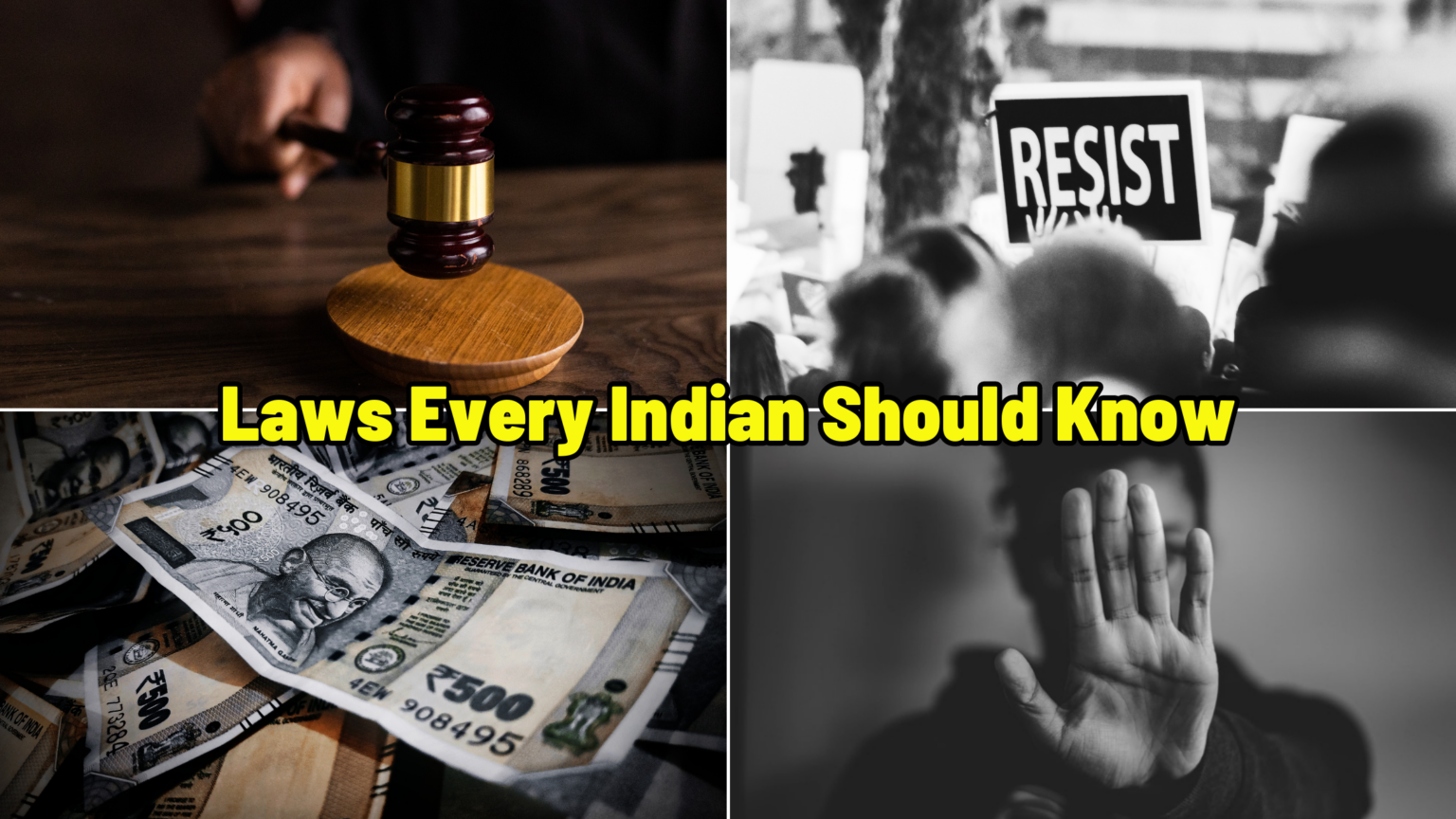 Top 10 Laws Every Indian Should Know About - RVCJ Media